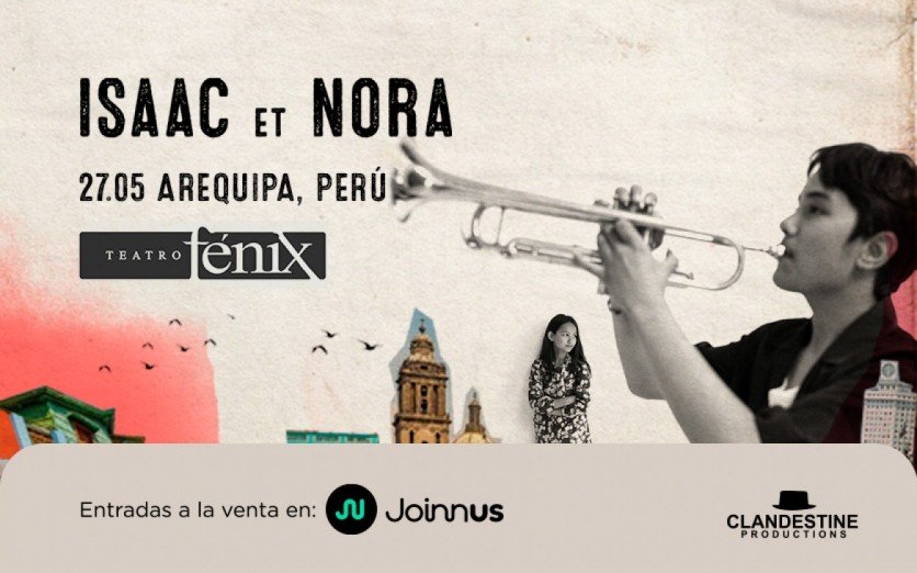 Isaac y Nora anuncian sus primeras presentaciones en Perú para este 27 ...