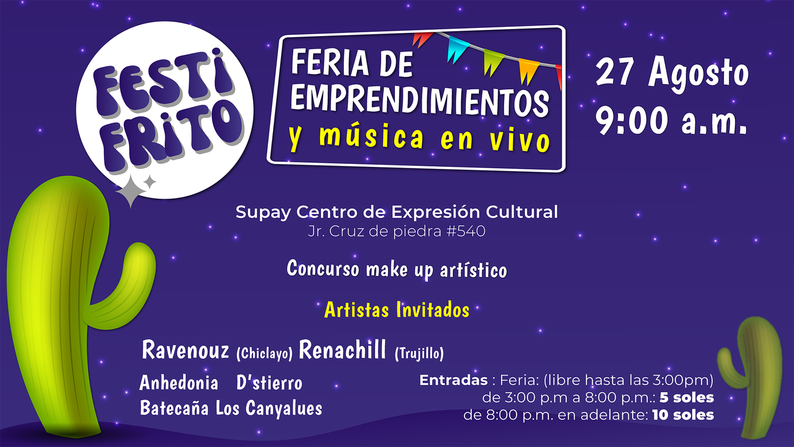 Festi Frito: La feria de las artes y el emprendedurismo cajamarquino ...