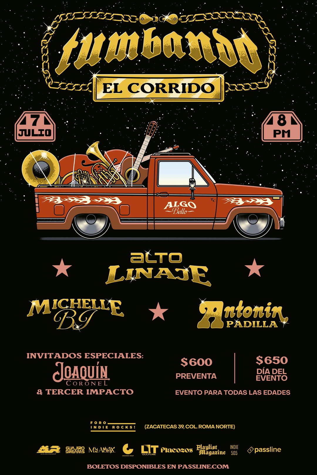 Desde México llega el primer evento de Corridos Tumbados - Rock Achorao'