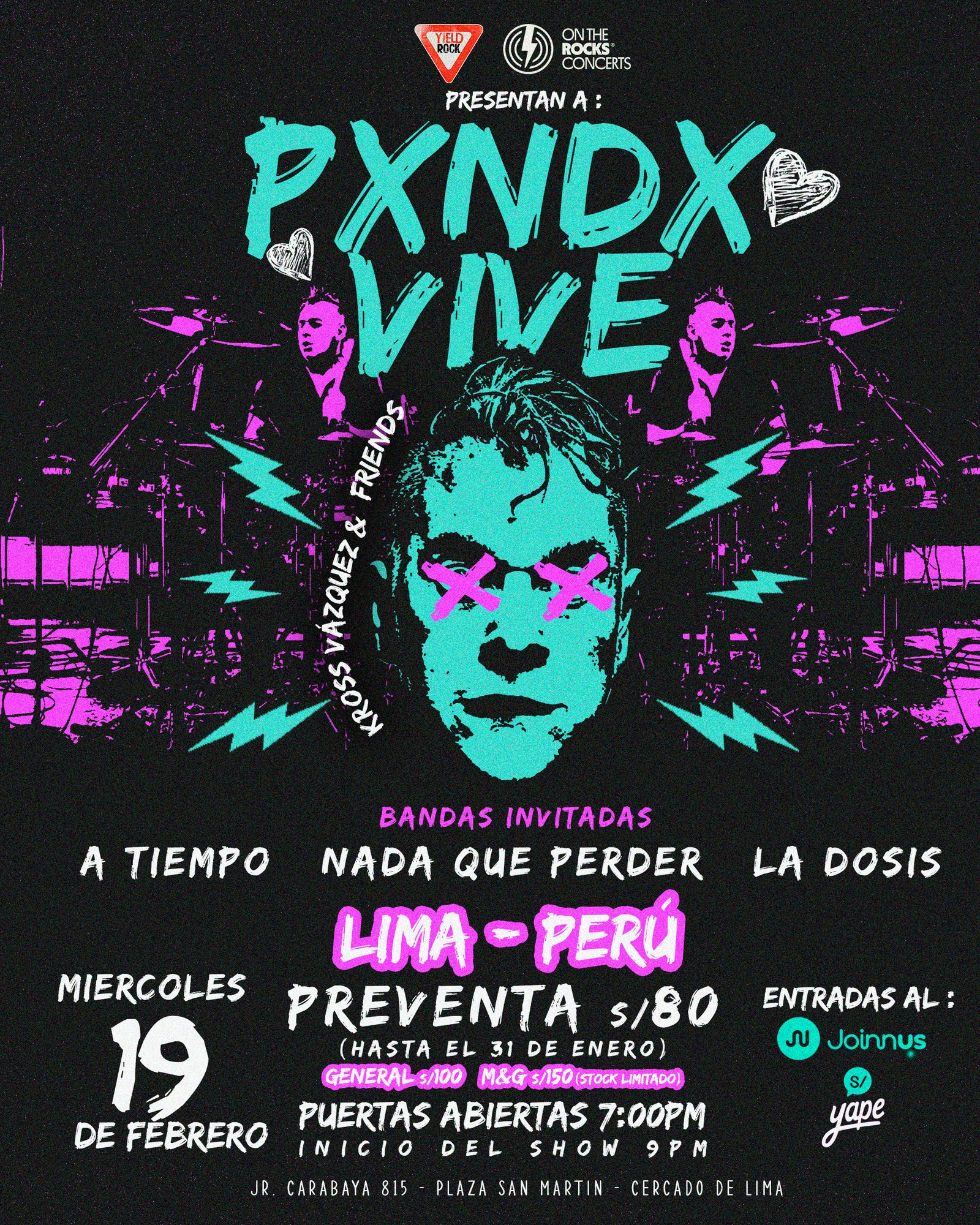 Desierto Drive, banda integrada por los ex miembros de PXNDX, se ...